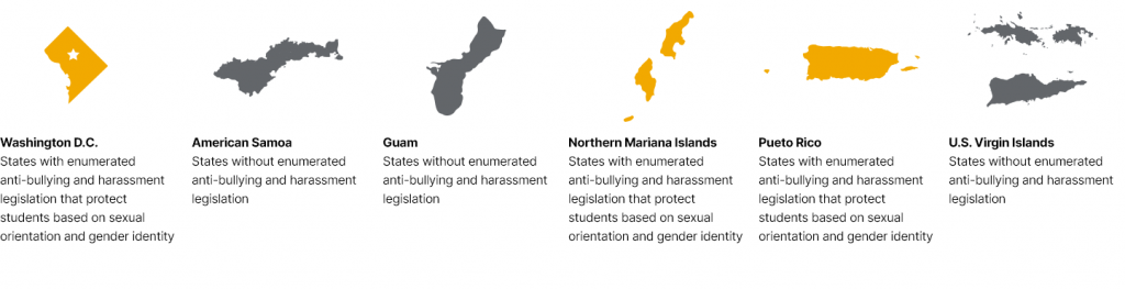 Enumerated Anti-Bullying and Harassment Policies | GLSEN: Navigator